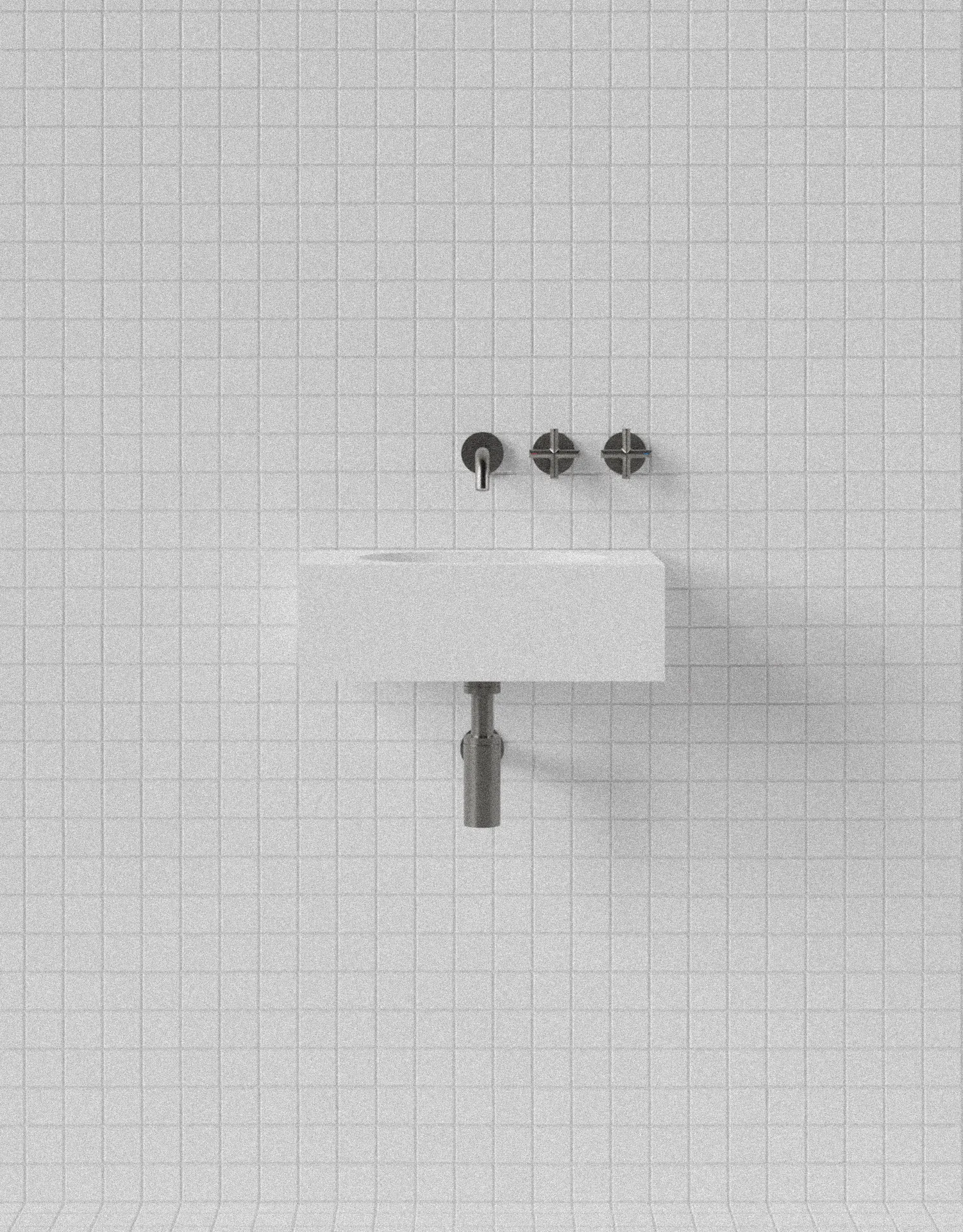 Harper Mini Wall Basin - Mains Water Co Designer Bathtubs Basins and ...